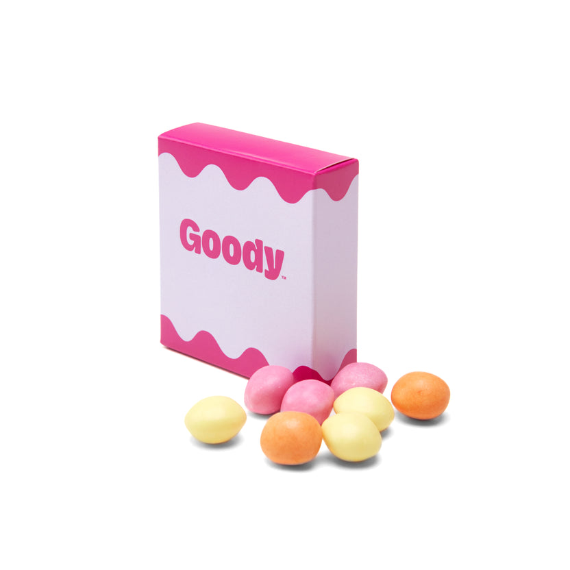 Goody - Godis med tryck, Reklamgodis och Mässgodis.